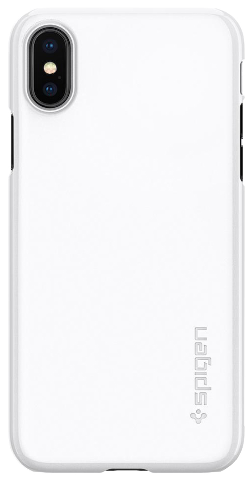 Чехол для Apple Spigen Thin Fit для iPhone X White 057CS22112