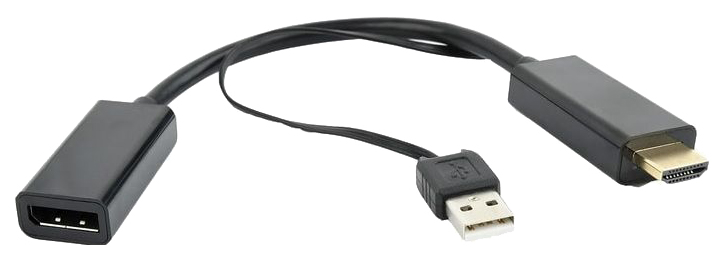 Адаптер Gembird DisplayPort-HDMI, M-F 0,15м Black (DSC-HDMI-DP)