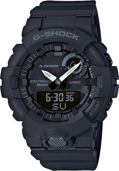 Наручные часы Casio G-SHOCK GBA-800-1A с хронографом
