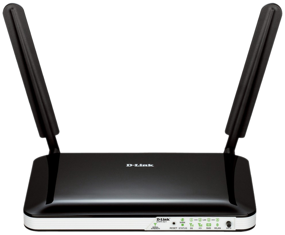 Wi-Fi роутер D-Link DWR-921 Grey, Black