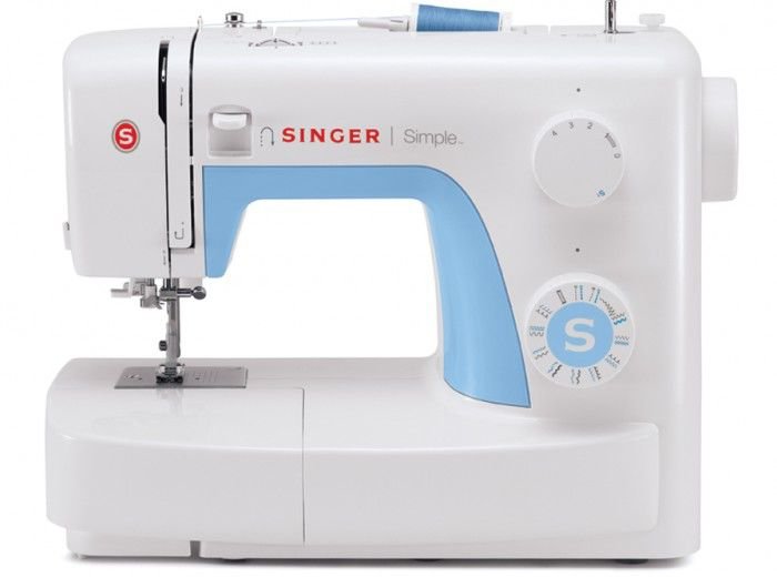 Швейная машина Singer Simple 3221 белый, голубой