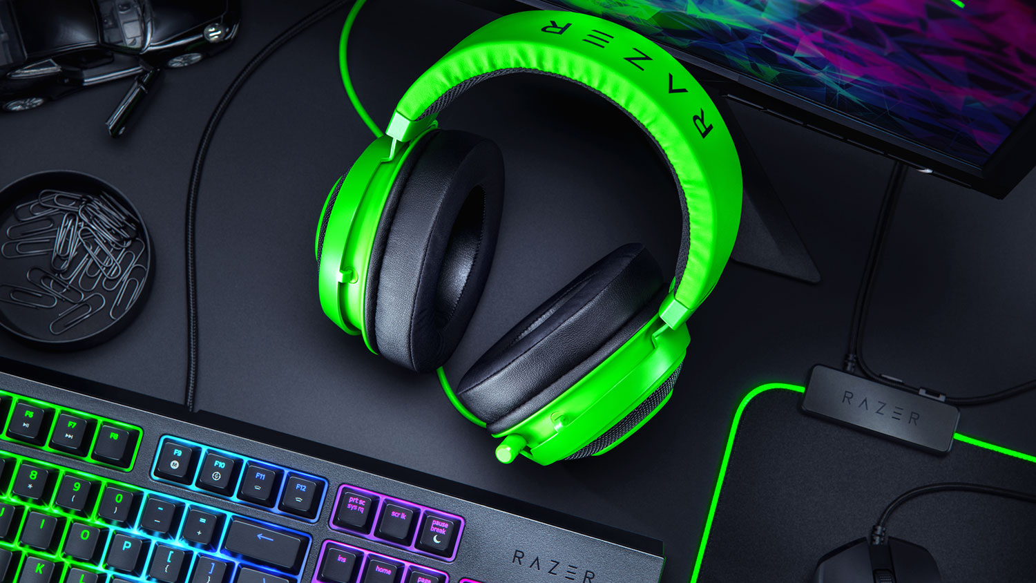 Игровая гарнитура Razer Kraken Multi-Platform Green