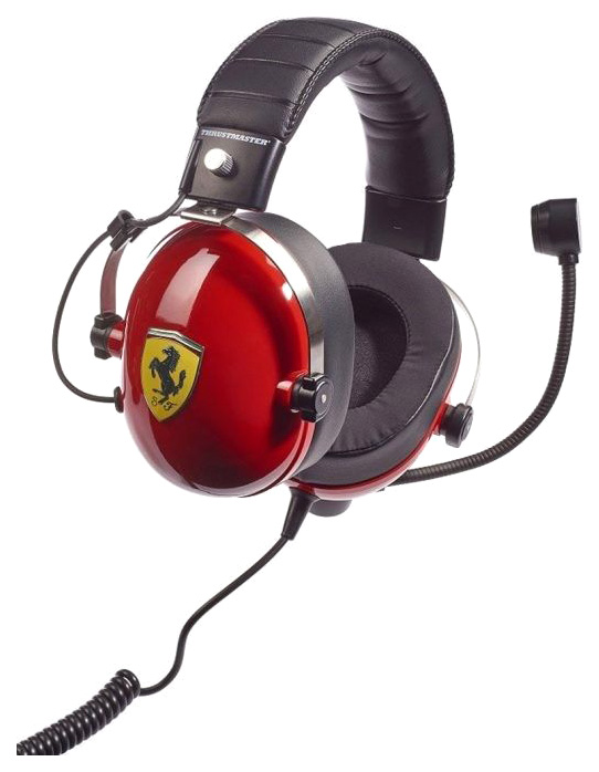 Игровая гарнитура Thrustmaster T.Racing Scuderia Ferrari Edition Black/Red