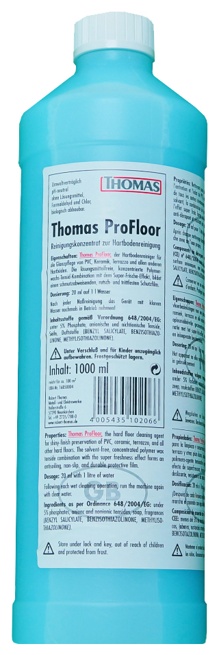 Шампунь-концентрат для моющих пылесосов Thomas ProFloor 1 л