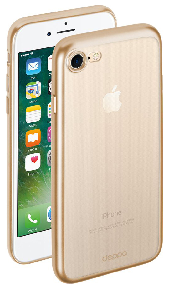 Накладка Deppa Gel Plus для Apple iPhone 7/8 Gold