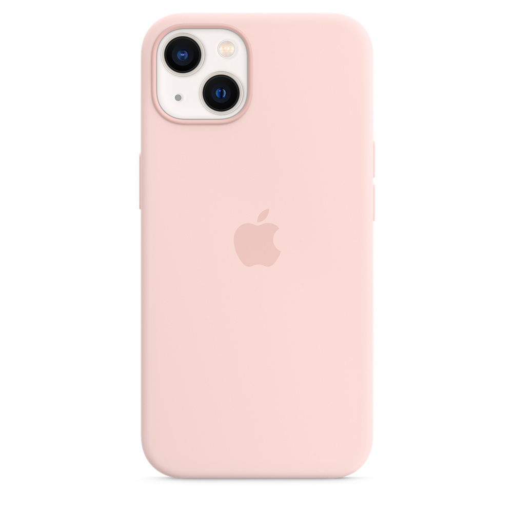 Чехол Apple для iPhone 13 Silicone Case MagSafe Chalk Pink (MM283ZE/A)