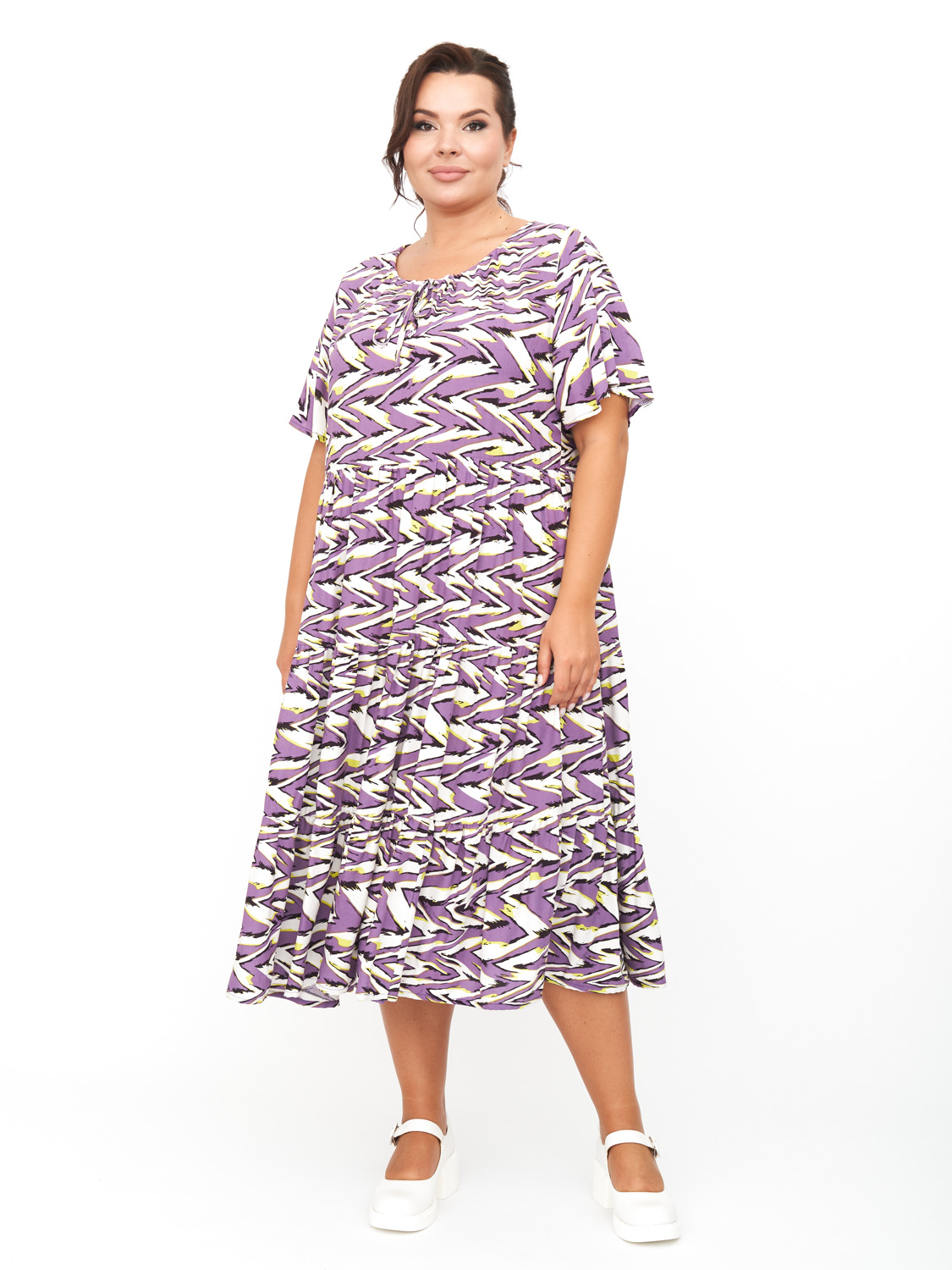 Платье женское ARTESSA PP55504GRA41 фиолетовое 52-54 RU