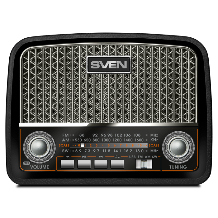 Радиоприемник Sven SRP-555 Black