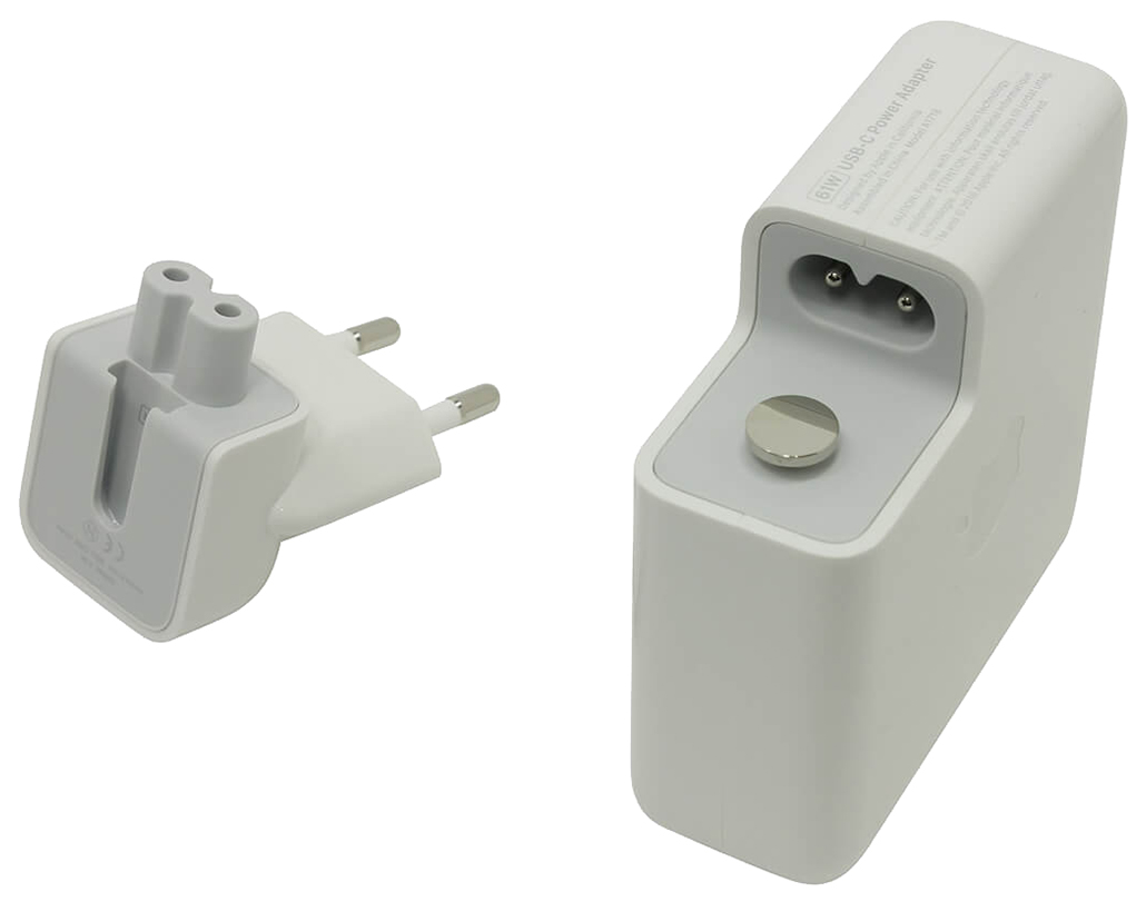 Блок питания для ноутбука Apple Power Adapter 61Вт для Apple (MRW22ZM/A)