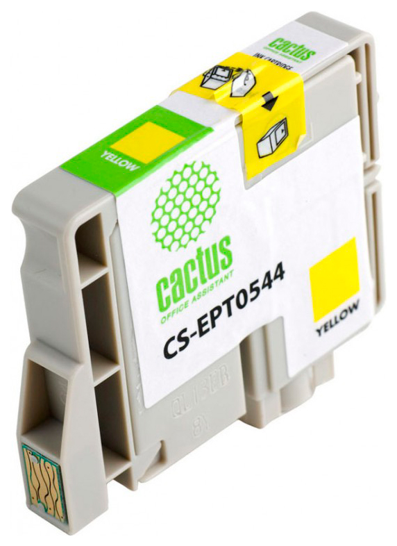 Картридж для струйного принтера Cactus CS-EPT0544 желтый