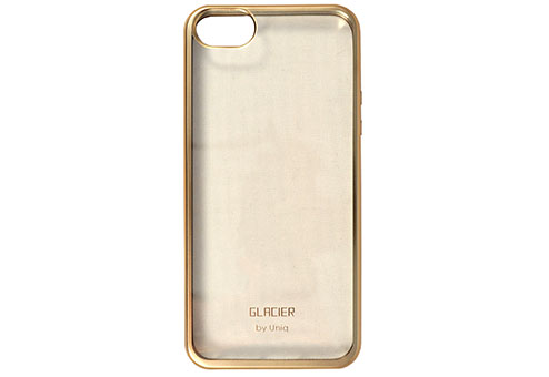 Чехол Uniq Glacier для iPhone 5/5s/SE золотистый