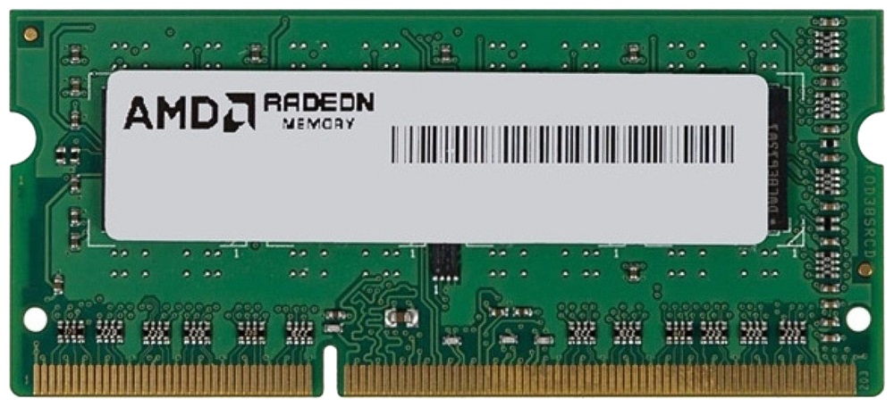 Оперативная память AMD 4Gb DDR-III 1600MHz SO-DIMM (R534G1601S1S-UGO)