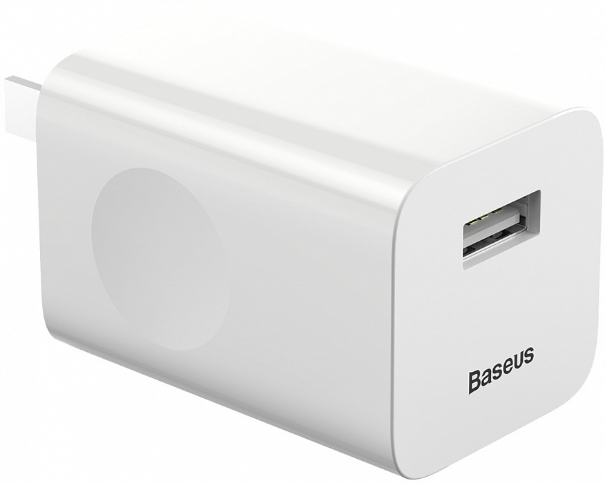 Сетевое зарядное устройство Baseus Travel Wall Charger, 1xUSB, 2 A, (A8452H11) white