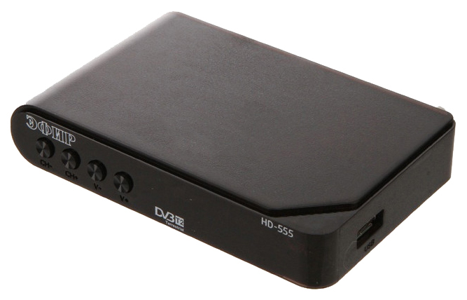 DVB-T2 приставка Сигнал HD-555 Black