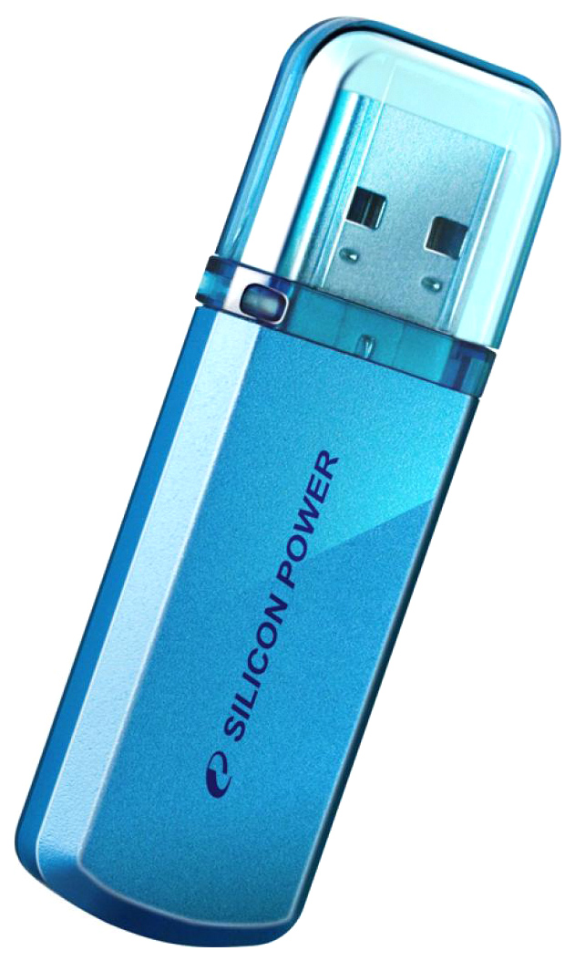 Флешка Silicon Power Helios 101 32ГБ Blue (SP032GBUF2101V1B)