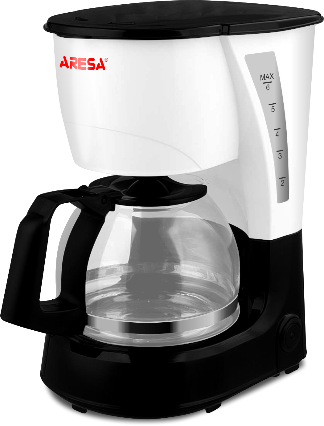 Кофеварка капельного типа Aresa AR-1609 White