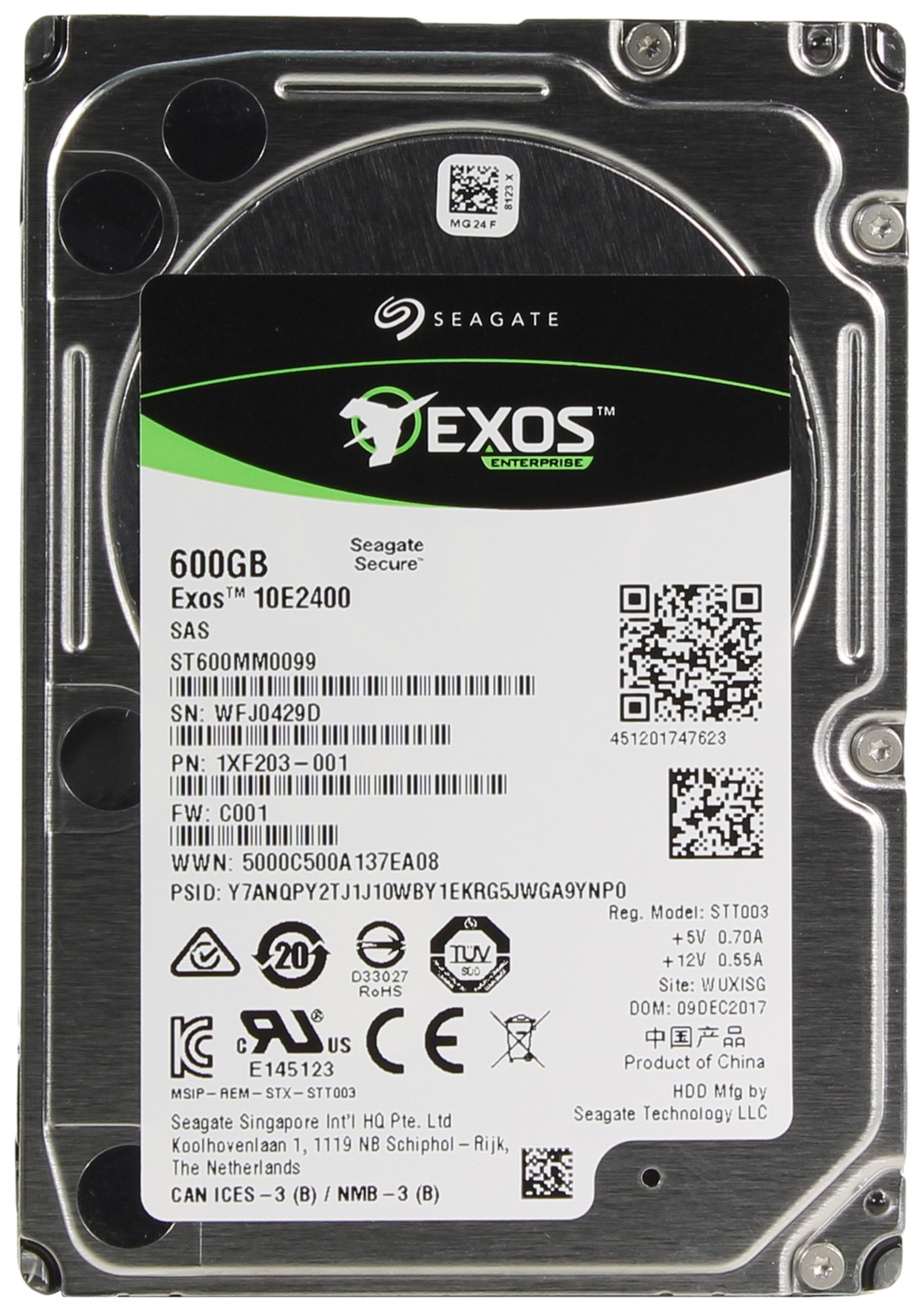 Жесткий диск Seagate Enterprise Performance 600ГБ (ST600MM0099)