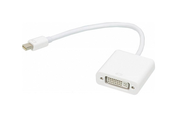 Адаптер Ningbo Mini DisplayPort-DVI, M-F White