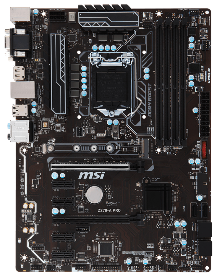 Материнская плата MSI Z270-A Pro