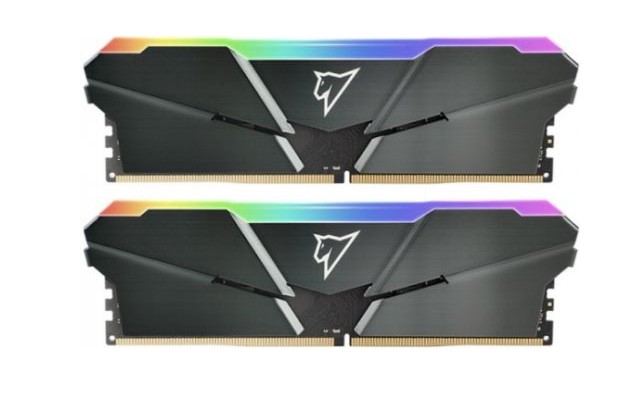 Оперативная память Netac Shadow RGB (NTSRD4P32DP-16E) DDR4 2x8Gb 3200MHz