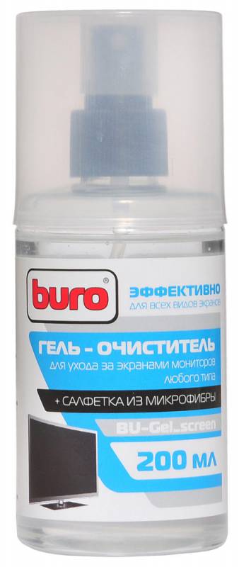 Чистящее средство Buro BU-Gel_screen (салфетка и гель)