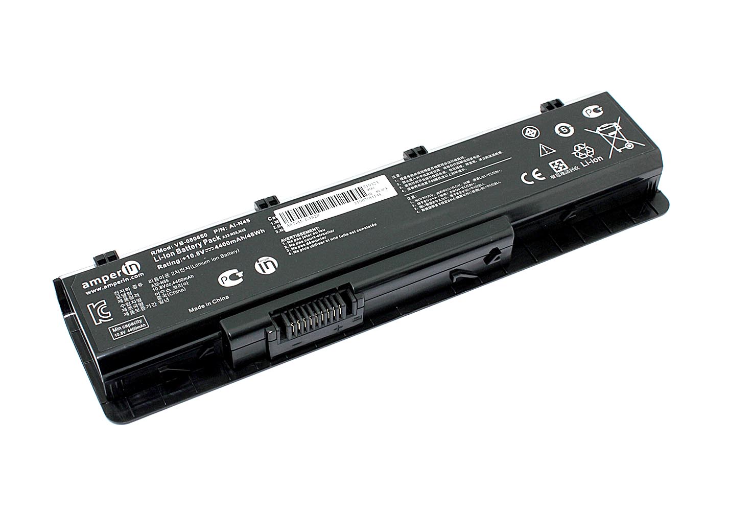 Аккумуляторная батарея Amperin для ноутбука Asus N45 A32-N55 10.8V