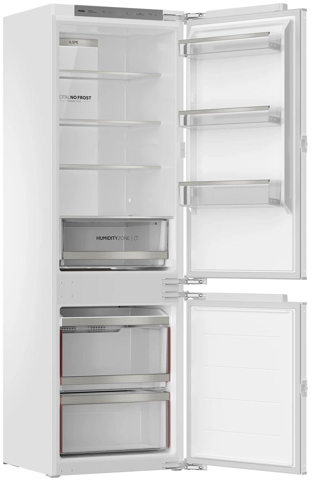 Встраиваемый холодильник Haier BCF3261WRU белый