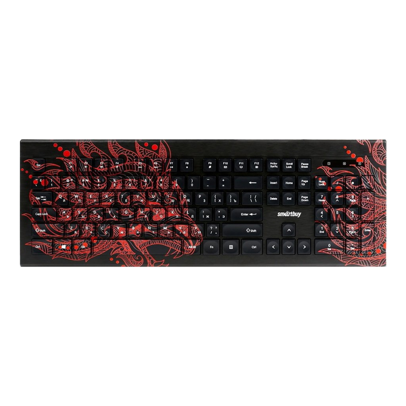 Проводная клавиатура SmartBuy 223 Black/Red (SBK-223U-D-FC)