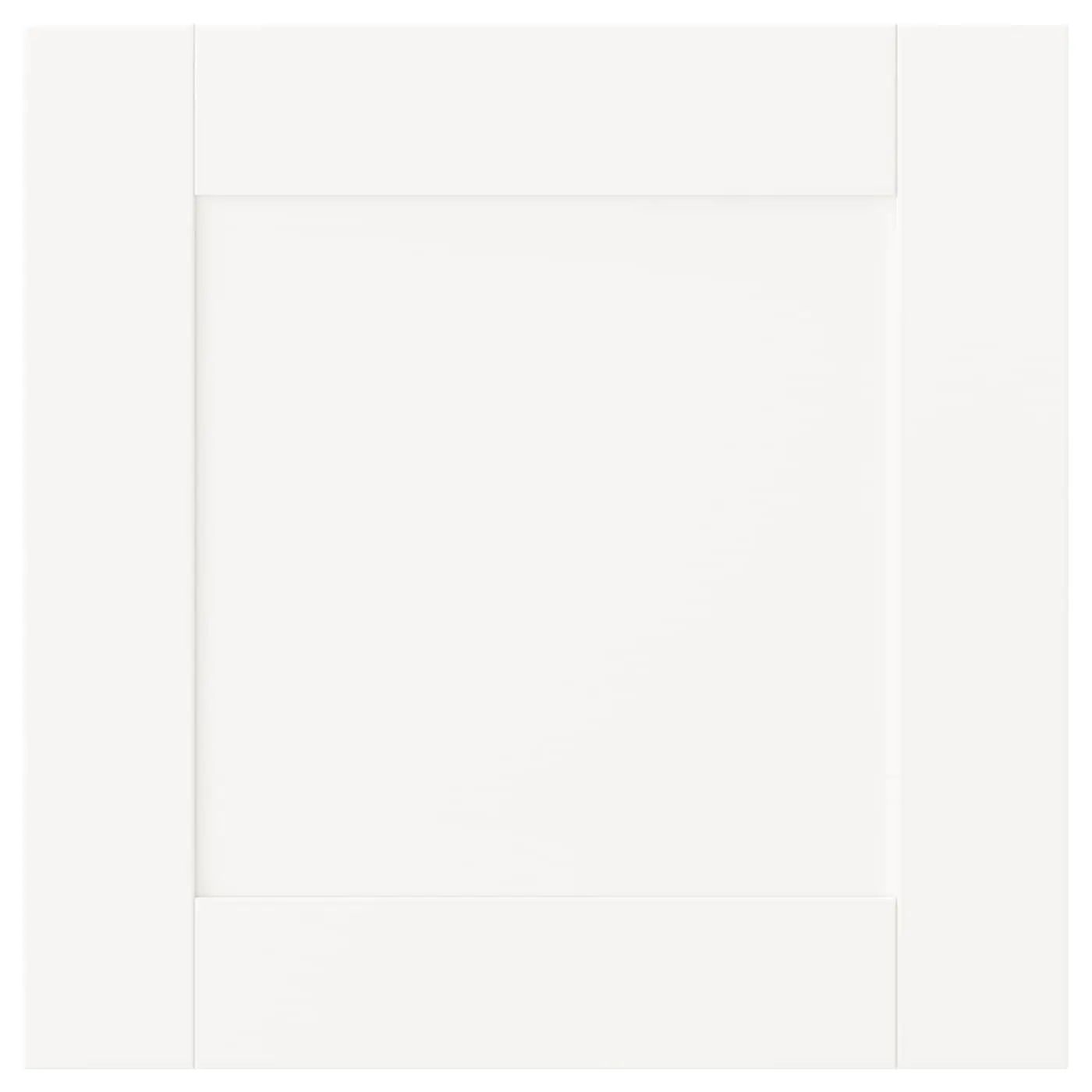 Мебельный фасад IKEA САННИДАЛЬ 203.955.57 белый 40x40 см