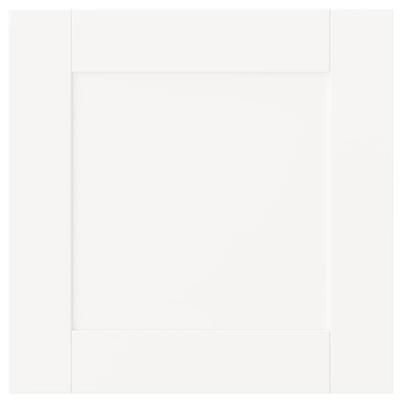 Мебельный фасад IKEA САННИДАЛЬ 203.955.57 белый 40x40 см
