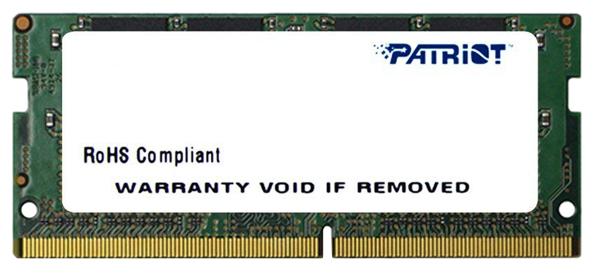 Оперативная память Patriot 8Gb DDR4 2133MHz SO-DIMM (PSD48G213381S)