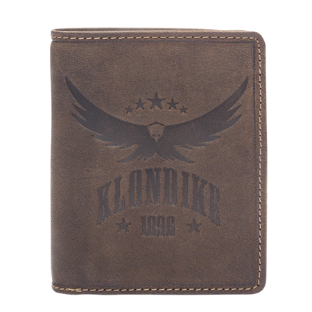 Портмоне мужское Klondike 1896 KD1008-01 коричневое