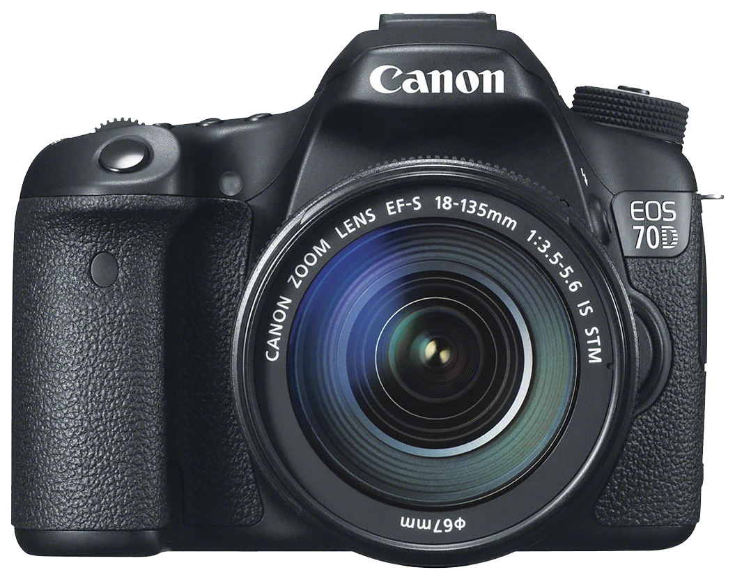 Фотоаппарат зеркальный Canon EOS 70D 18-135mm IS STM Black