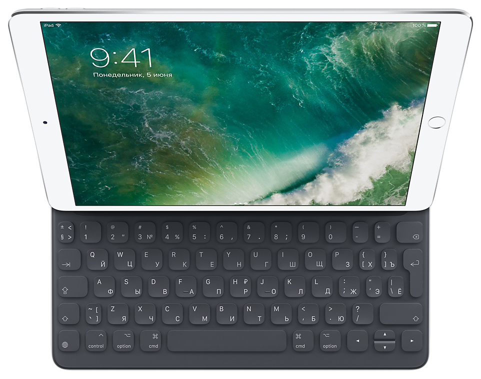 Проводная клавиатура Apple Smart Keyboard Black (MPTL2RS/A)