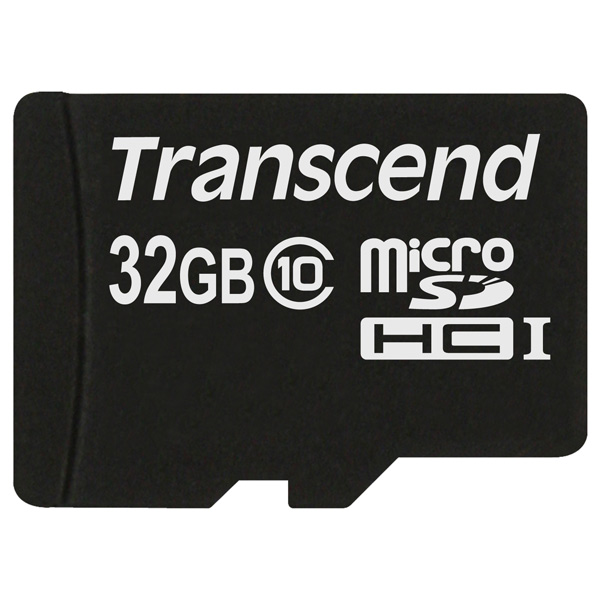 Карта памяти SDHC Micro Transcend Premium 200X TS32GUSDC10