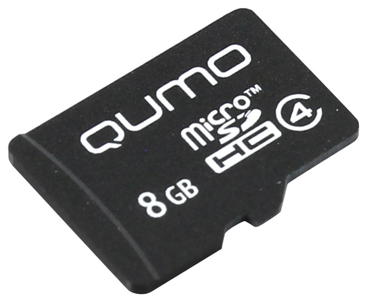 Карта памяти QUMO Micro SDHC QM8GMICSDHC4 8GB