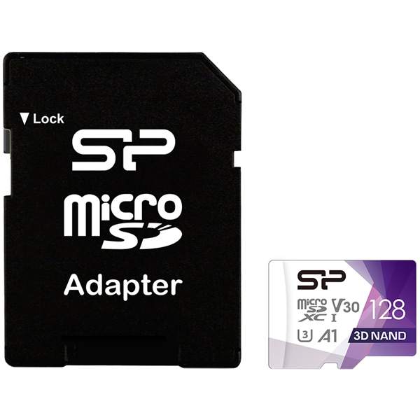 Карта памяти Silicon Power Micro SDXC SP128GBSTXDU3V20AB 128GB