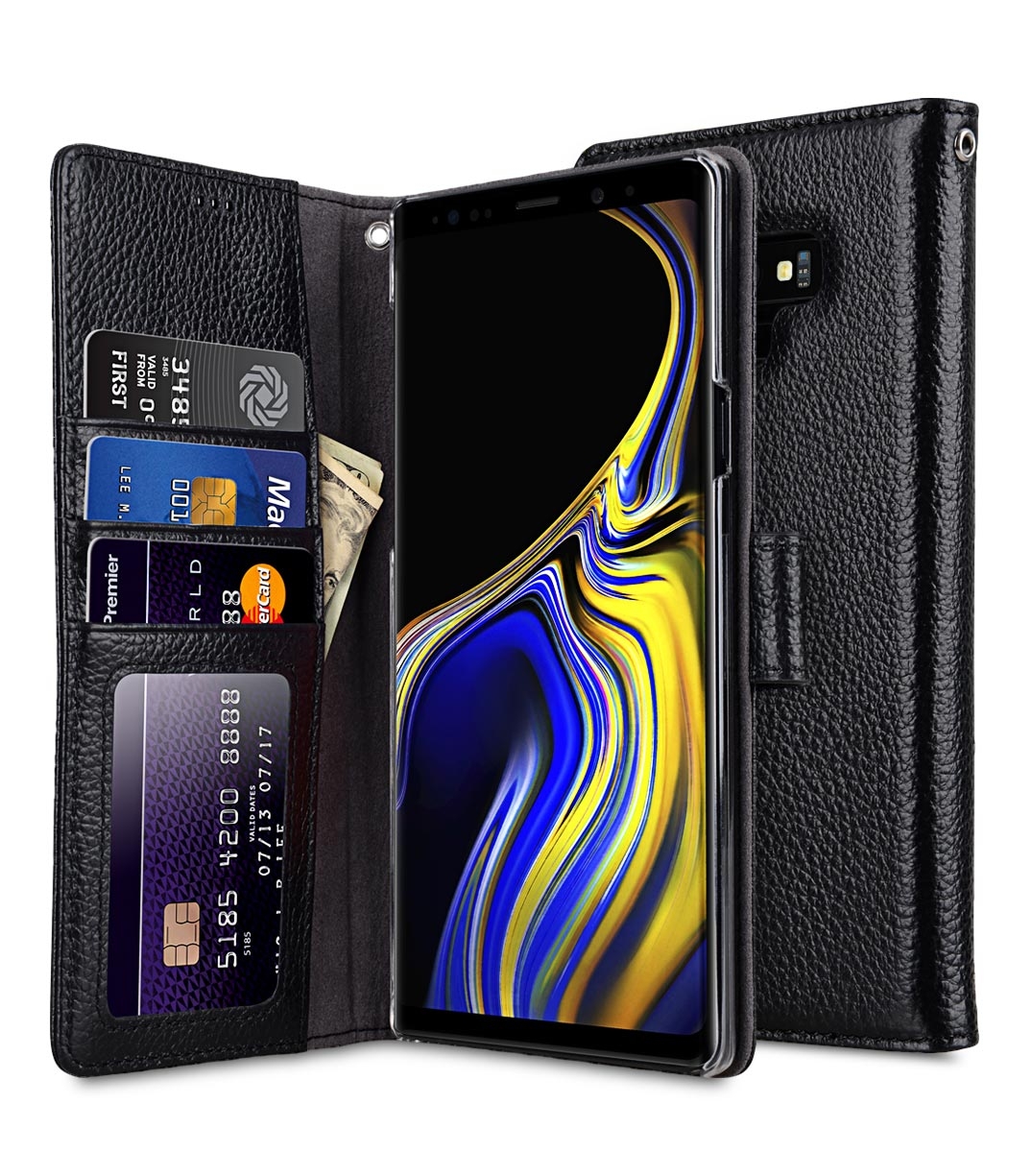 Чехол Melkco для Samsung Galaxy Note 9 - Wallet Book ID Slot Type, Black