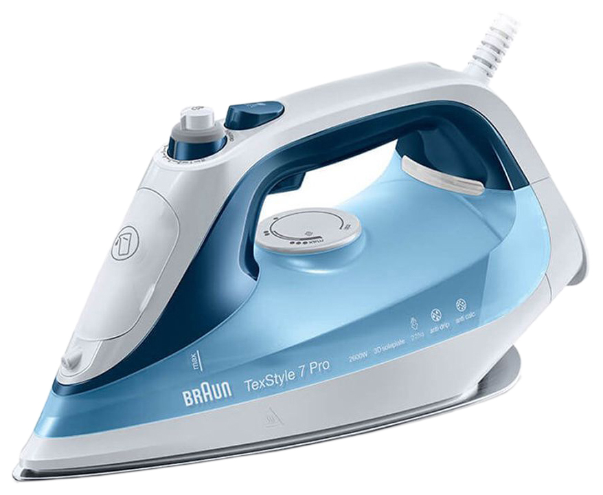 Утюг Braun TexStyle 7 SI 7062 White/Blue