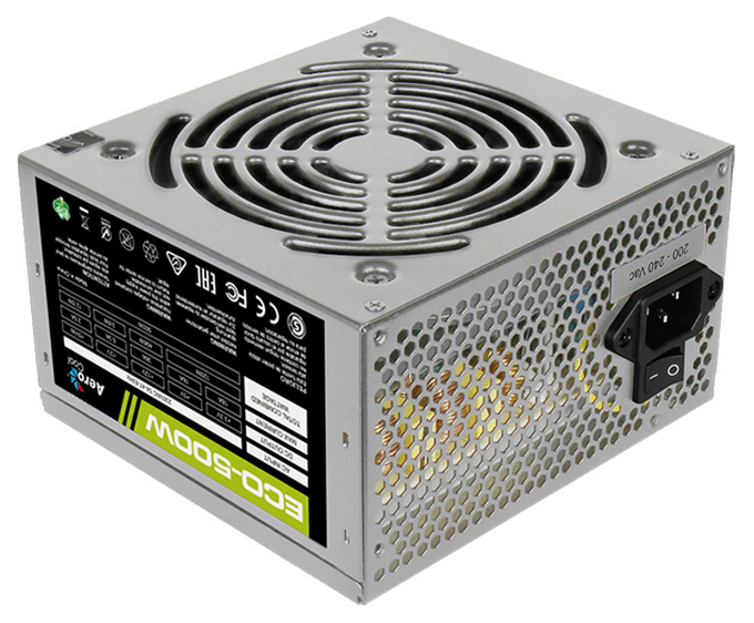 Блок питания AeroCool ECO-500W 500W