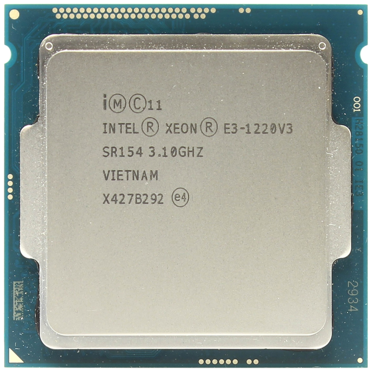 Процессор Intel Xeon E3-1220 v3 LGA 1150 OEM