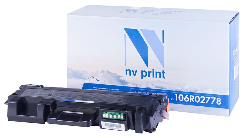 Картридж для лазерного принтера NV Print 106R02778, черный