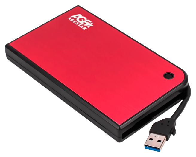 Внешний карман (контейнер) для HDD Age Star 3UB2A14 Red