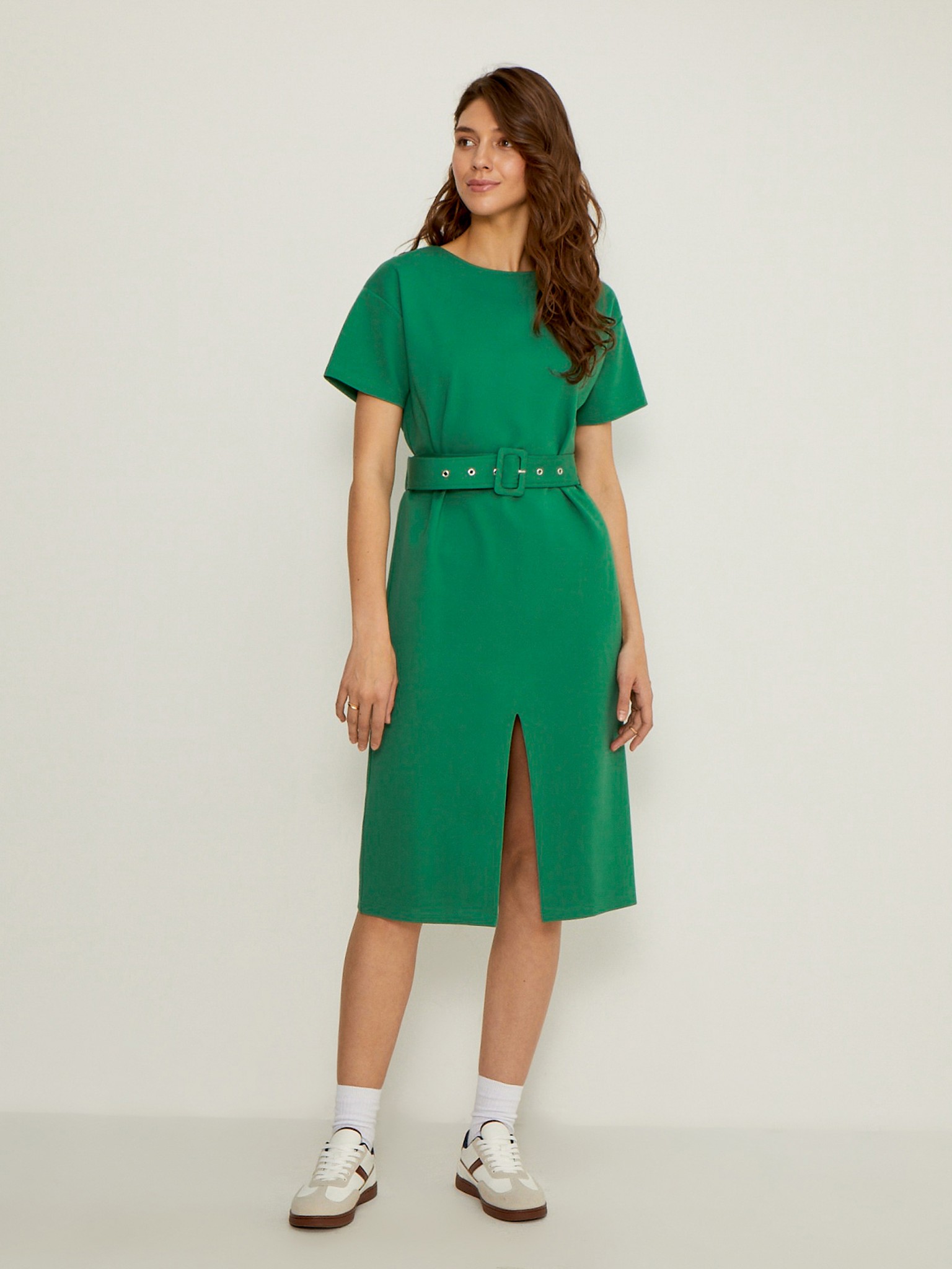 Платье женское Concept Club 10200200954 зеленое S