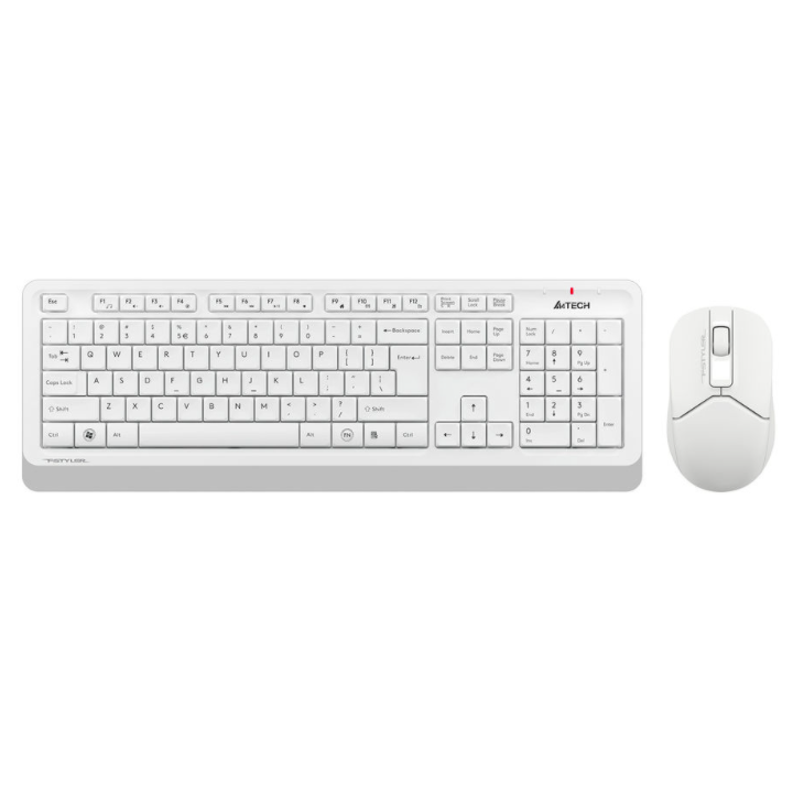 Комплект клавиатура и мышь A4tech Fstyler FG1012 White