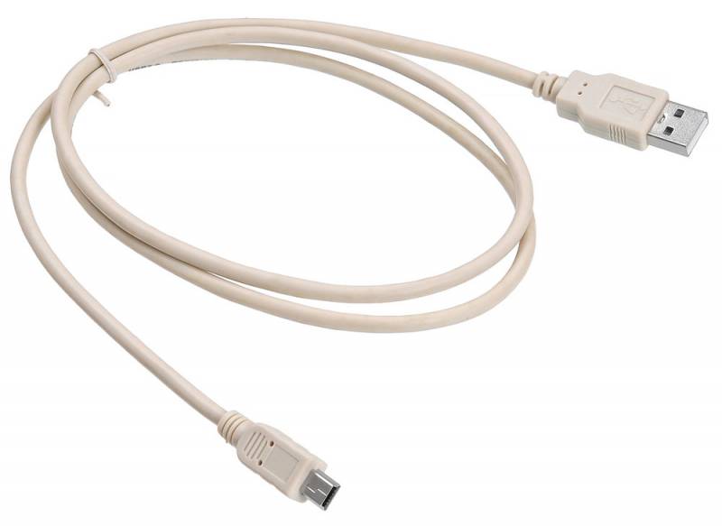 Кабель Buro USB2.0-M5P-1 USB A (m)/miniUSB (m) 1м