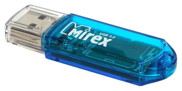 Флешка MIREX Elf 32ГБ Cyan (13600-FMUBLE32)