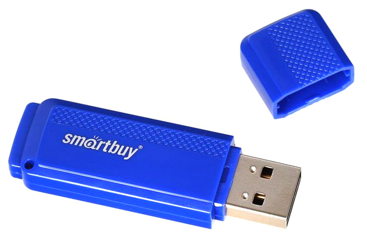 Флешка SmartBuy Dock 16ГБ Blue (SB16GBDK-B)