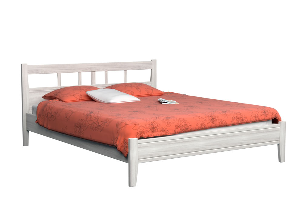 Кровать Дримлайн Лагуна 1 бук-серый 140х200