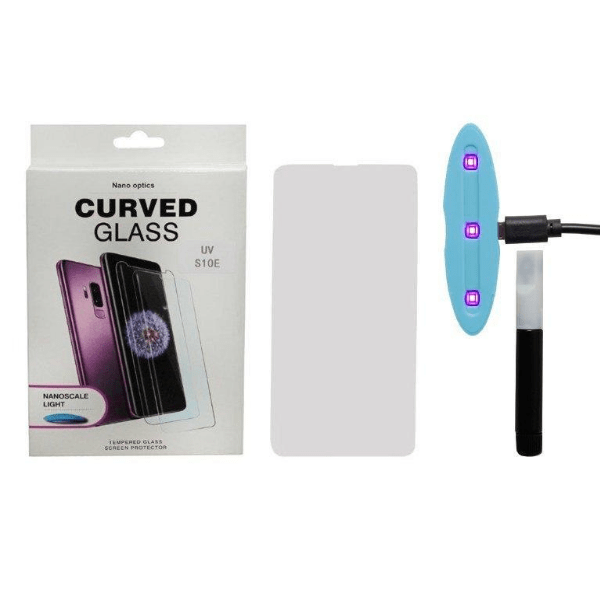 Защитное стекло для Samsung S10E UV Glue set